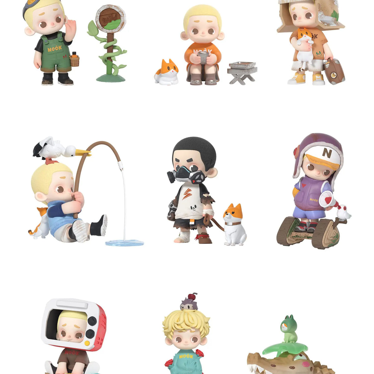 Nook - Wasteland Park Blind Box Series | 52TOYS Collectible Figures ...