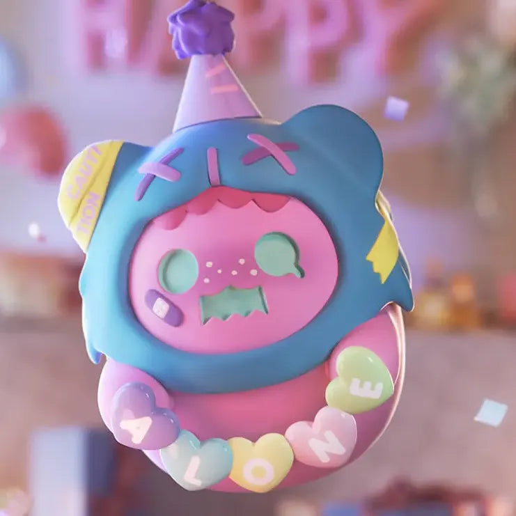 ShinWoo Ghost Bear Birthday Alone Series Blind Box by Finding Unicorn ...