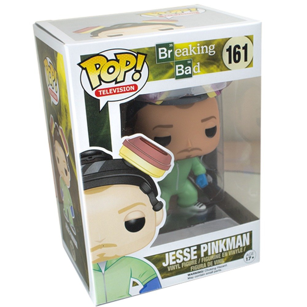 Jesse Pinkman (Haz Mat Suit - Green) 161 Funko Pop! Vinyl Television B ...
